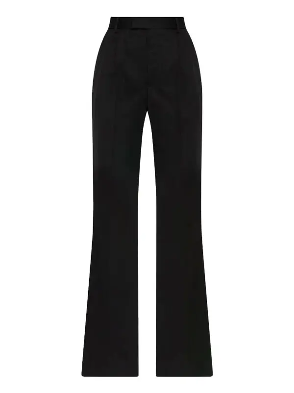 VIVIENNE WESTWOOD Belt-loops Flared Trousers - Black