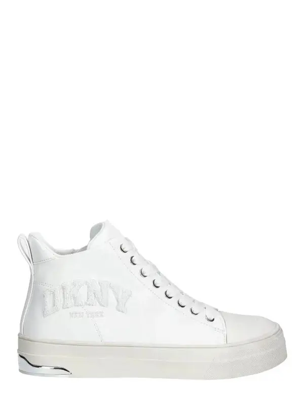 Dkny Lace-up Sneakers - White