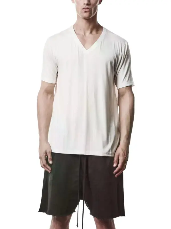 THOM KROM V-neck T-shirt - Neutrals