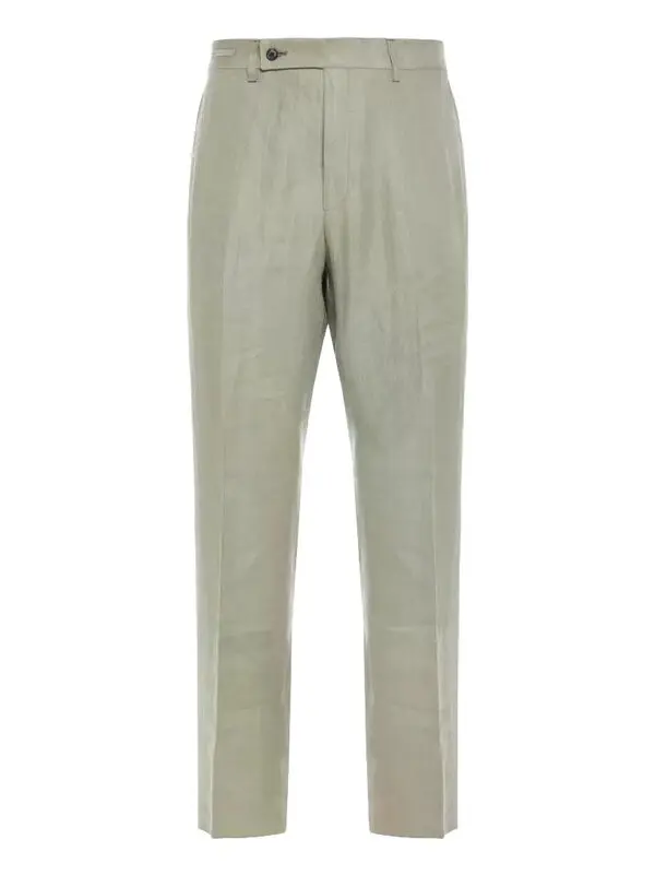 Corneliani Buttoned Trousers - Green