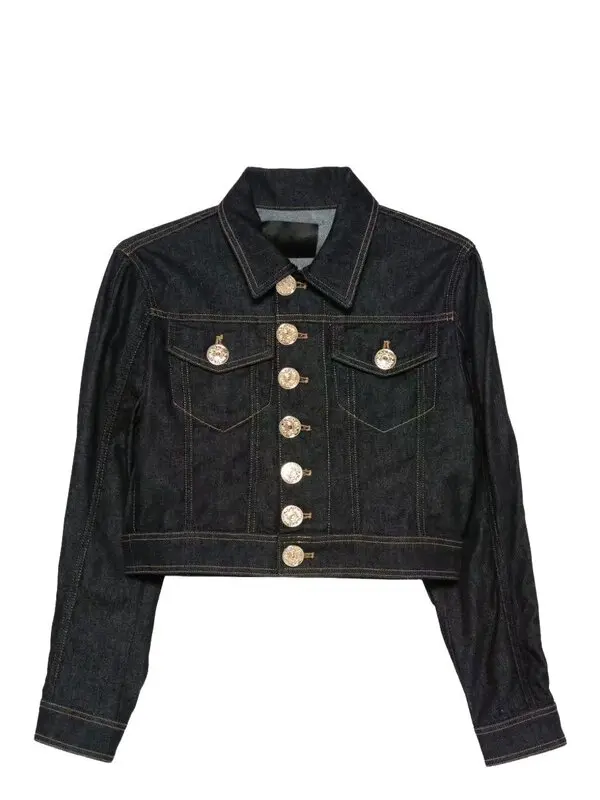 DONDUP Buttoned Denim Jacket - Blue