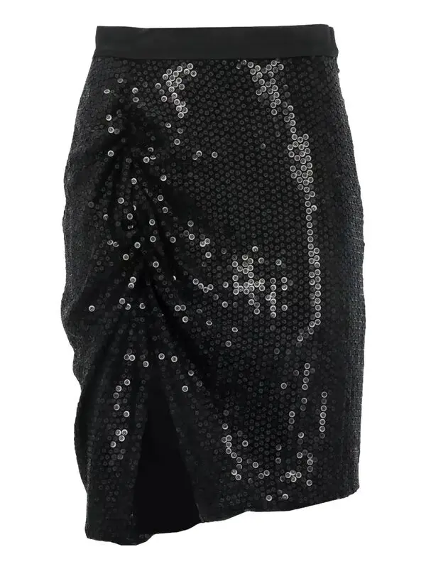VIVIENNE WESTWOOD Sequin Embellished Skirt - Black