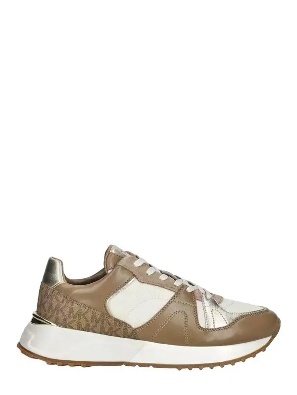 Michael Kors Jaime Logo-print Sneakers - Neutrals