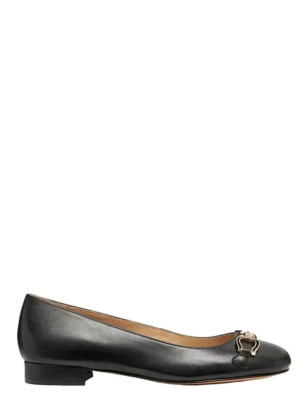 Geox Virnilisa B Hardware Ballet Flats - Black