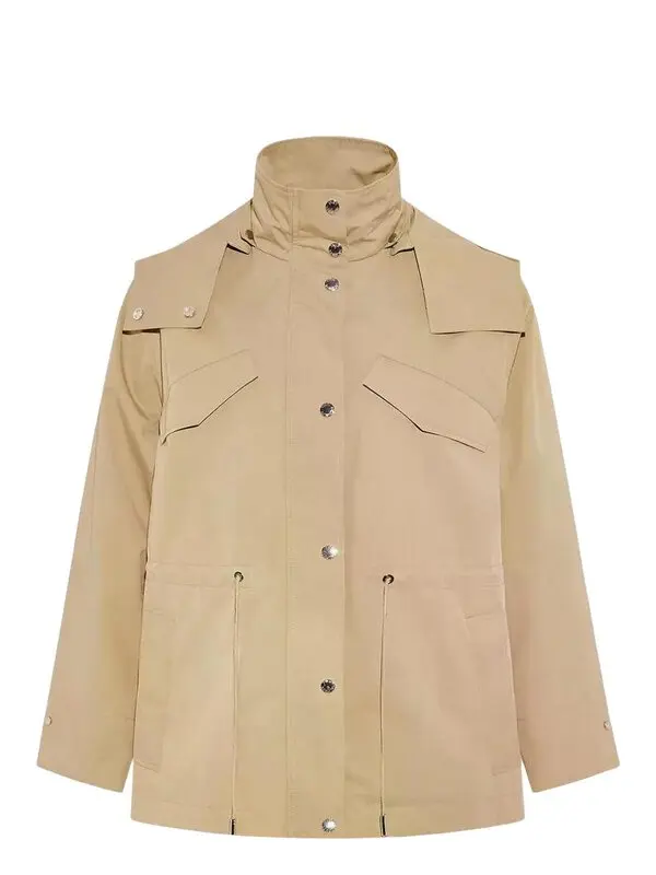 YVES SALOMON Hooded Parka - Neutrals