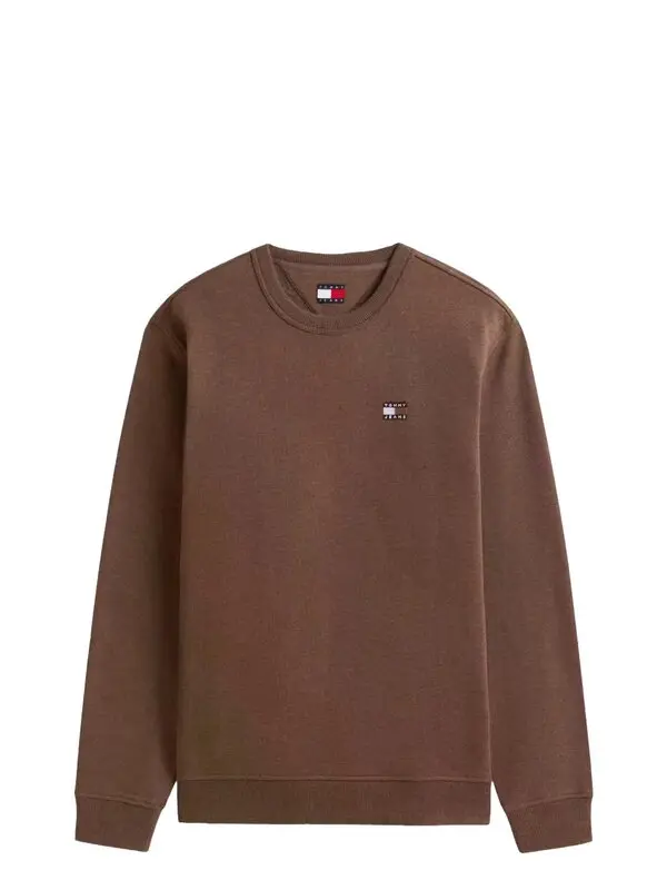 Tommy Hilfiger Logo Sweatshirt - Brown
