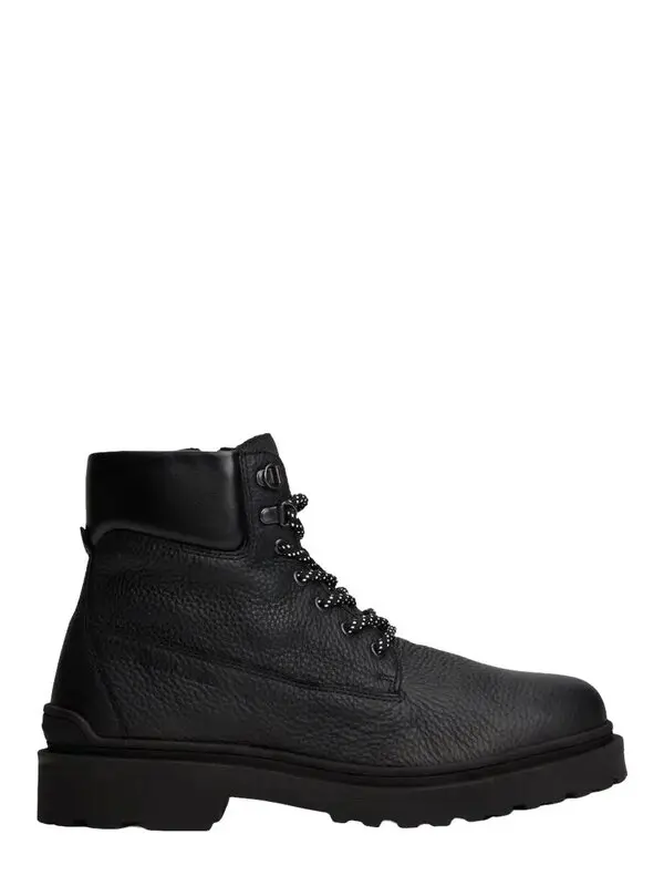 Tommy Hilfiger Cleat Lace-up Boots - Black