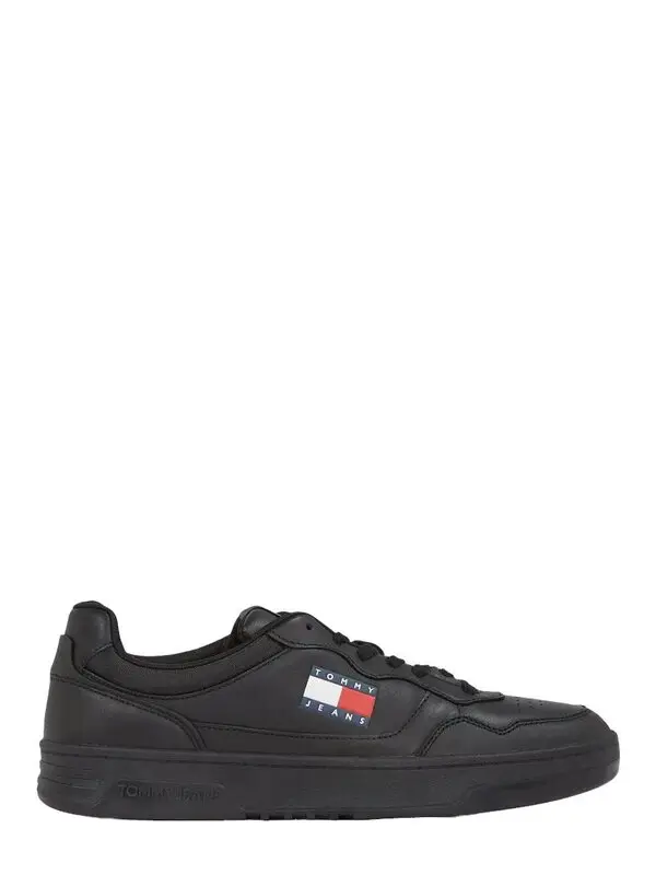 Tommy Hilfiger Logo Sneakers - Black