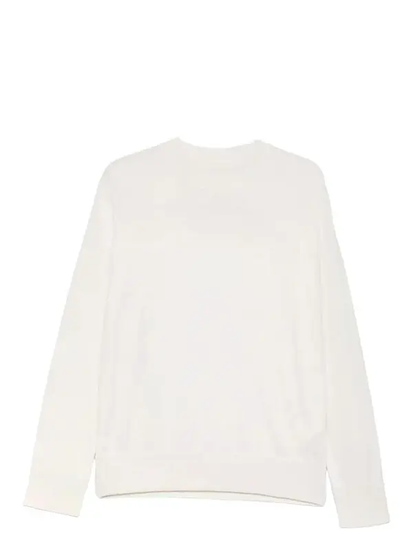 Sacai Long-sleeve Crew-neck Sweater - Neutrals