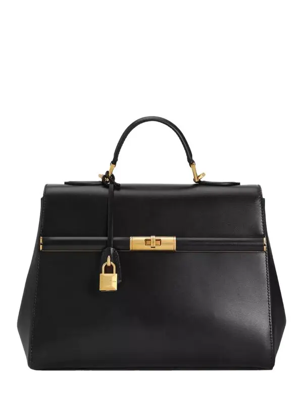 Dolce & Gabbana Tote Bag With Padlock Detail - Black