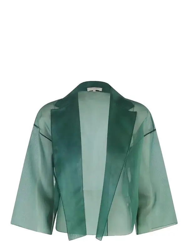 Antonelli Firenze Cropped Jacket - Green