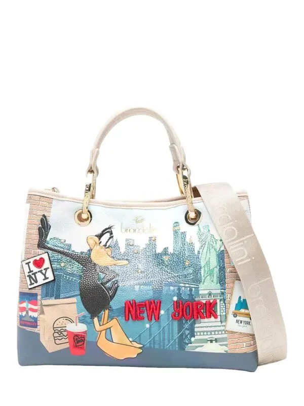 BRACCIALINI Looney Tunes Cartoon Tote Bag - Blue
