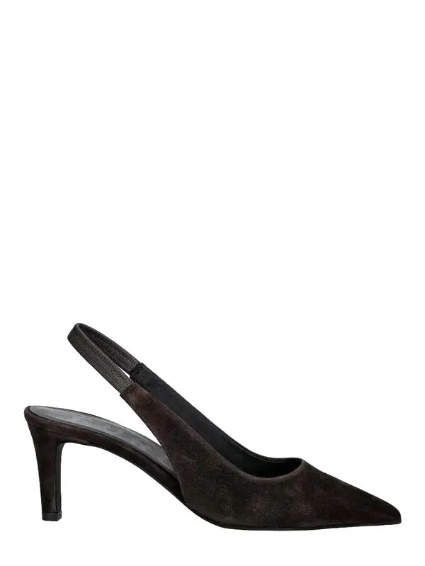 Furla Pointed Slingback Pumps - Brown