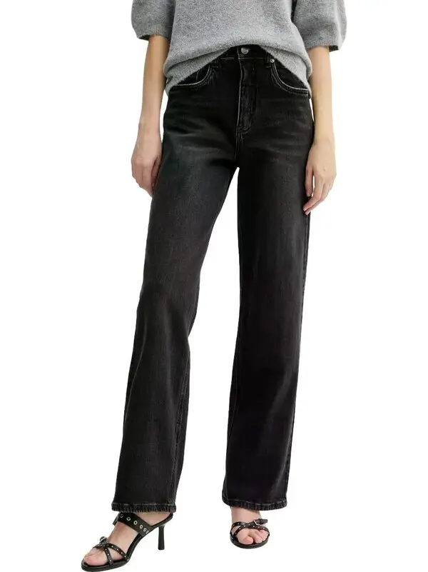 GESTUZ Straight-leg Jeans - Black