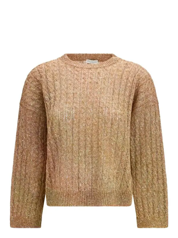 Brunello Cucinelli Cable-knit Sweater - Neutrals