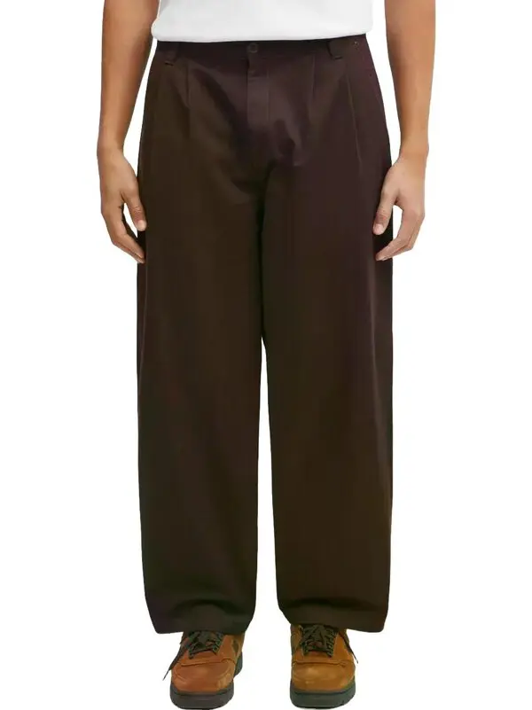 Carhartt Work In Progress Pleated Trousers - Brown