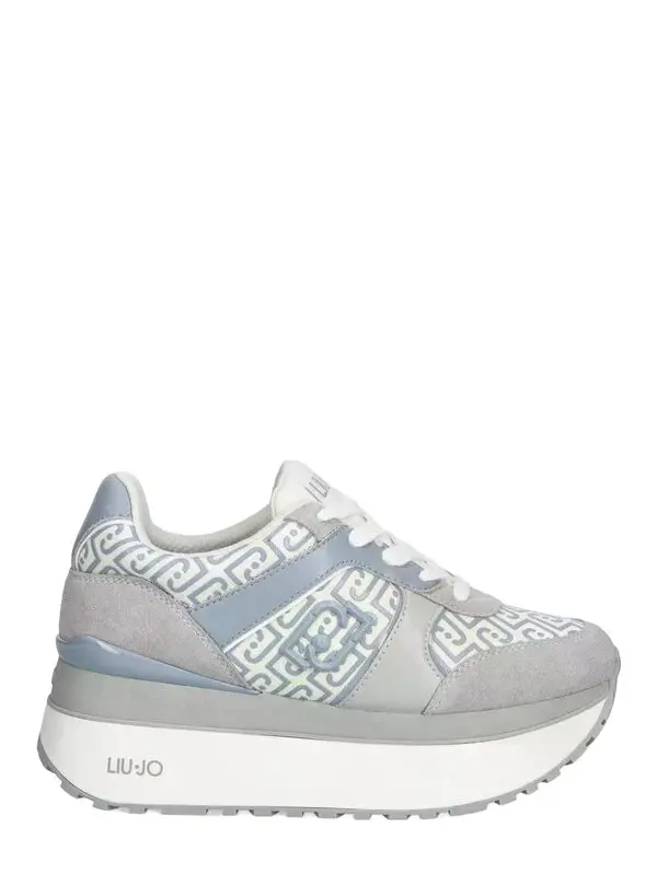 Liu Jo Logo-detail Platform Sneakers - Blue