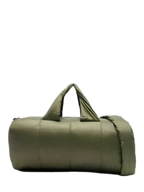 DEHA Quilted Duffle Bag With Logo Detail - Green