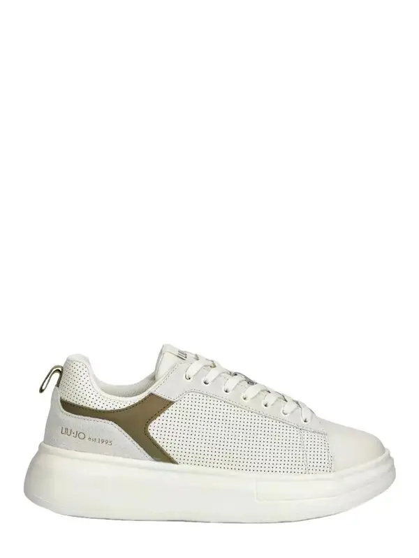 Liu Jo Perforated Panel Platform Sneakers - Neutrals