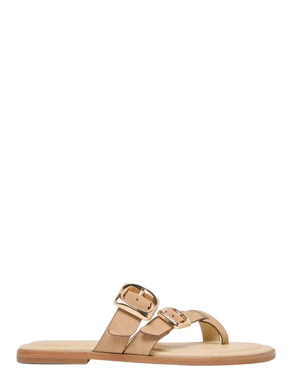 DOLCEVITA Shore Buckled Sandals - Camel Suede