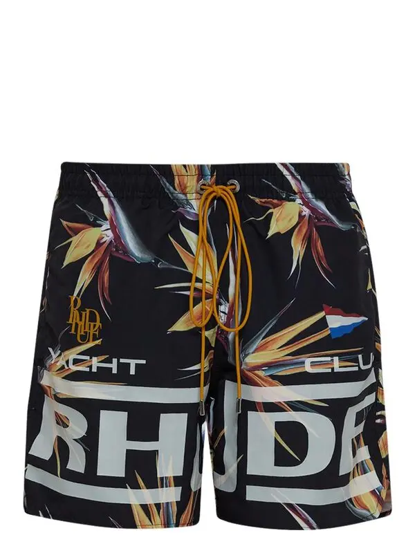Rhude Regatta Club Hawaiian Swim Short - Multi