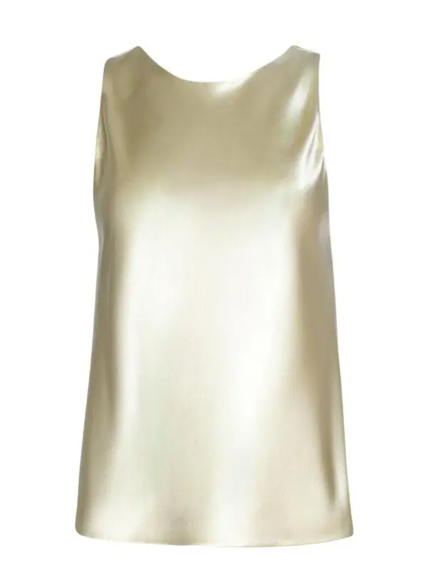 THE ROW Faustino Silk Top - Cream