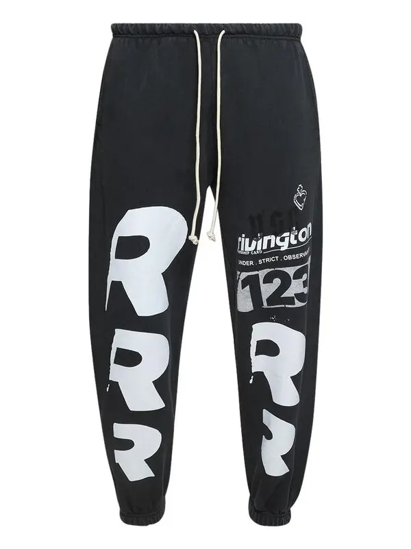 RIVINGTON ROI REBIS Membership Uso Enemy Sweatpants - Black