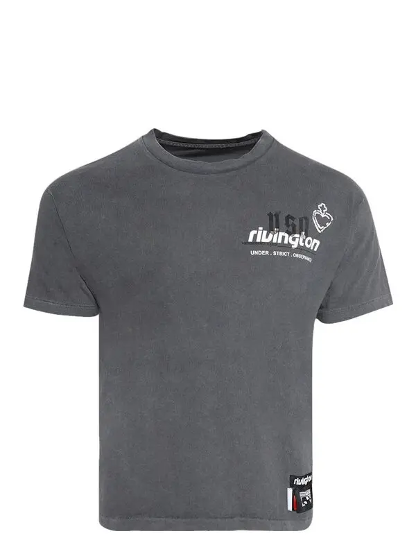RIVINGTON ROI REBIS Membership Uso Tee - Black