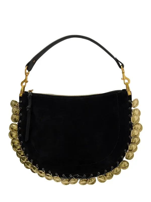 Isabel Marant Oskan Soft Embellished Tote - Black