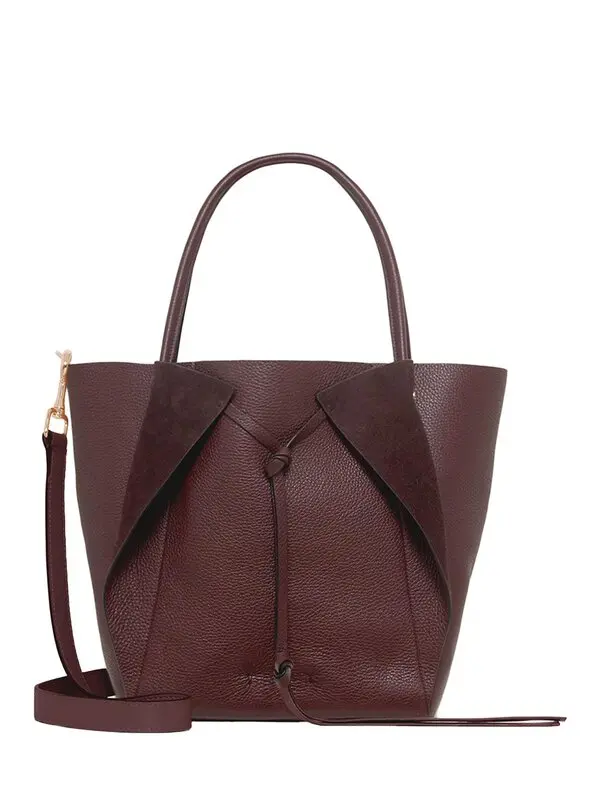 Gabriela Hearst Small Marija Tote Bag - Bordeaux