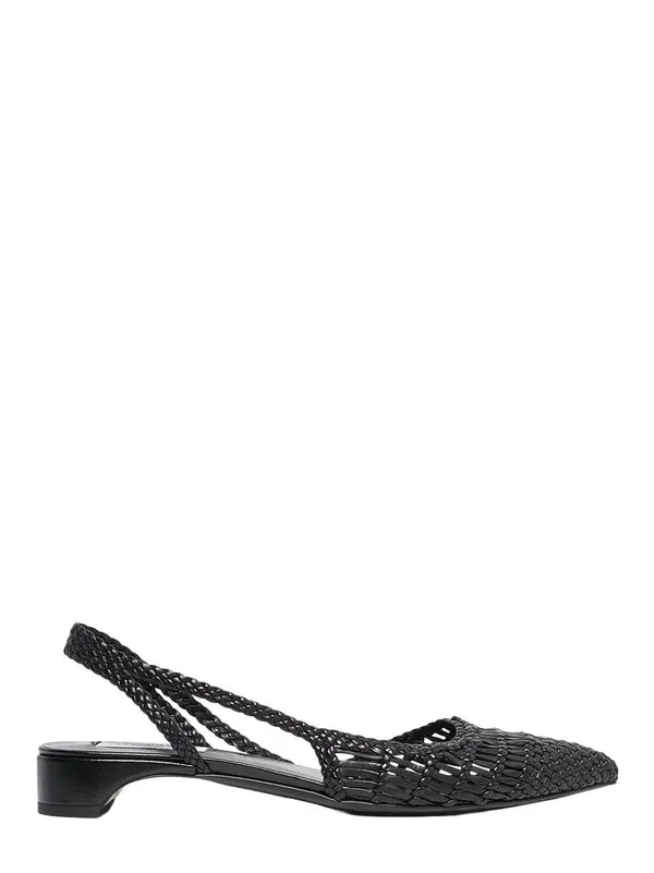 Gabriela Hearst Perro Braided Slingback Pump - Black