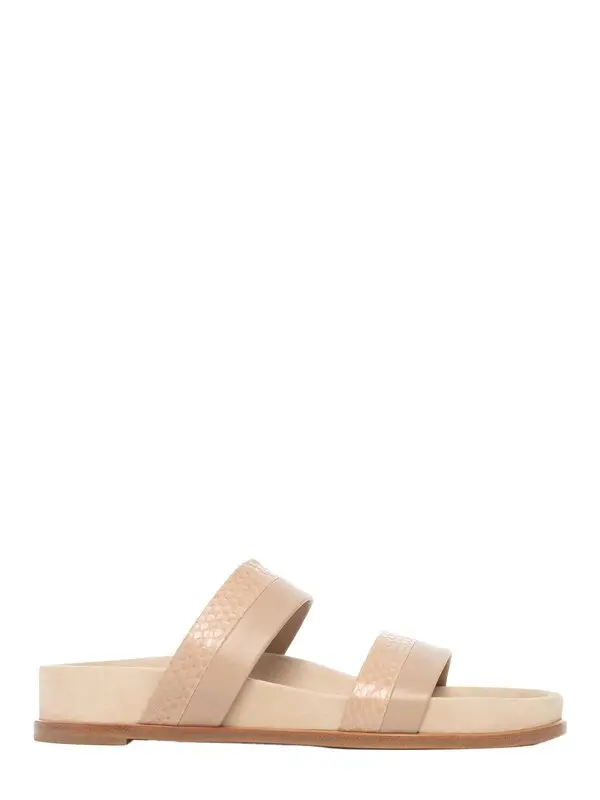 Gabriela Hearst Striker Flat Sandal - Nude