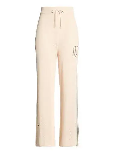BARROW Wide-leg Jacquard Knit Pants - Beige