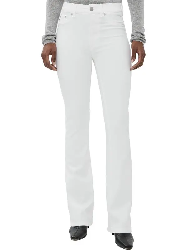 DL1961 Bridget Bootcut Instasculpt Jeans - White (dl Airbrushed)
