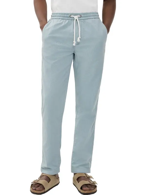 Marine Layer Saturday Stretch Beach Pants - Light Blue