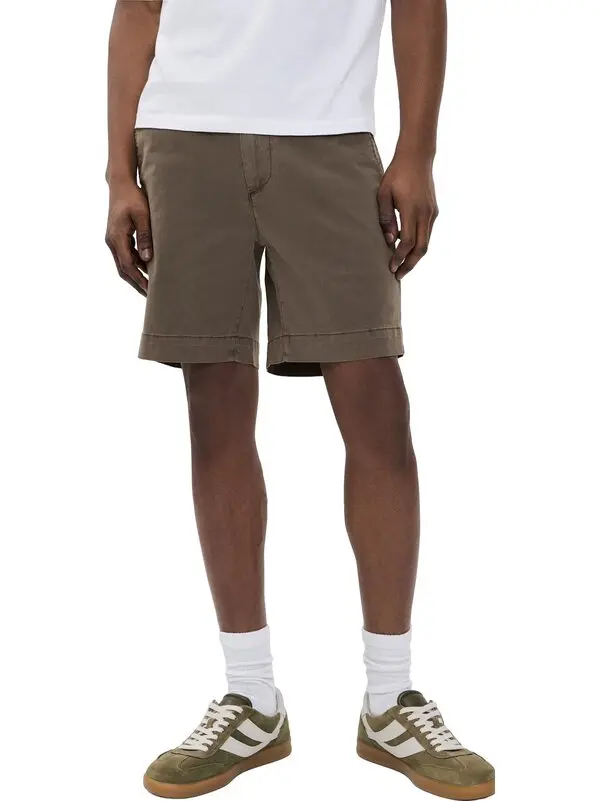 Ag Archie Straight 7.5" Trouser Shorts - Sulfur Soft Mushroom