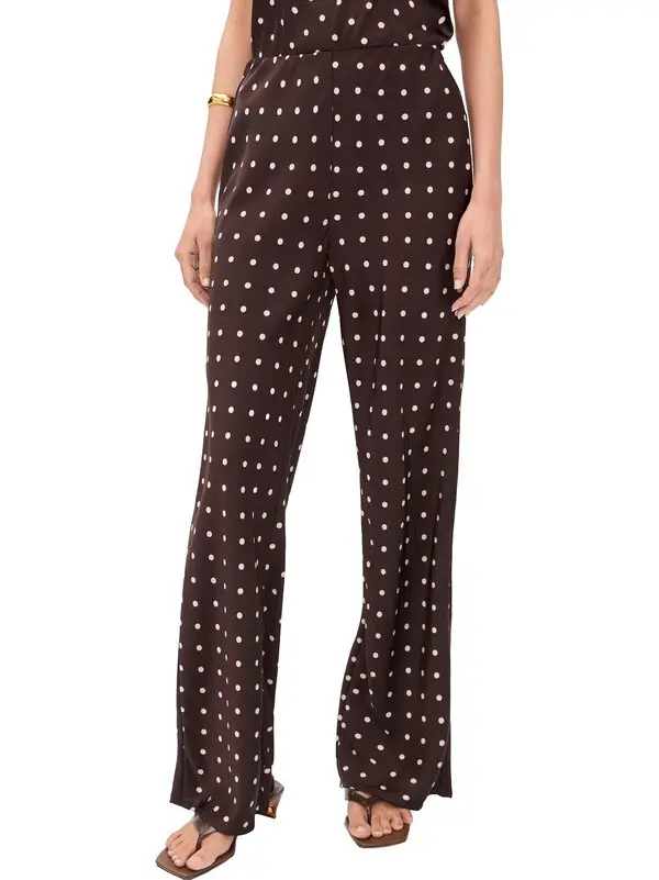 MADISON THE LABEL Giovanna Wide Leg Pants - Spot