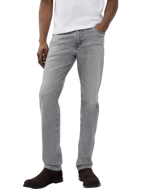 Ag Everett Slim Straight Denim Jeans - Half Dome