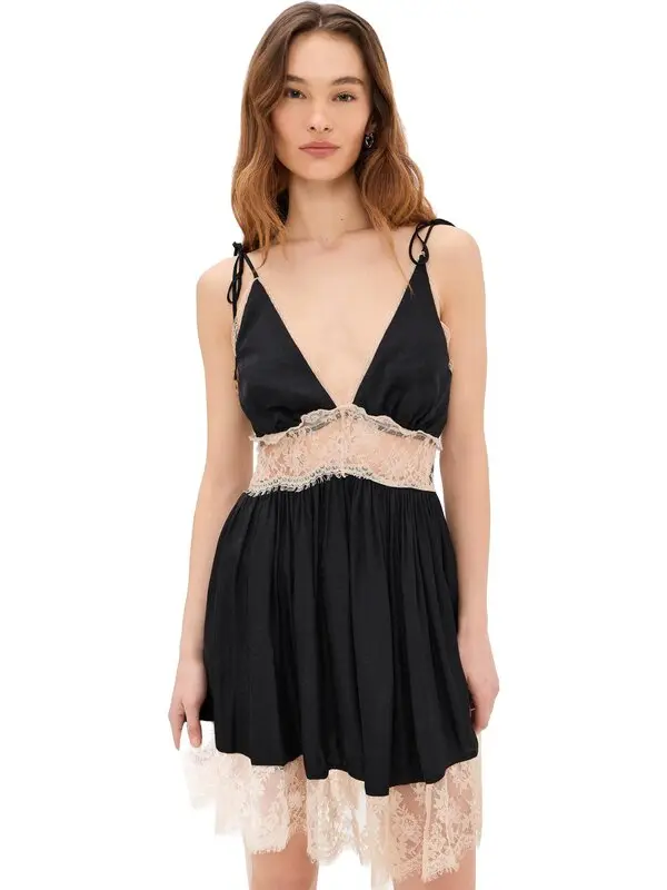 Sea Ethel Mini Dress - Black
