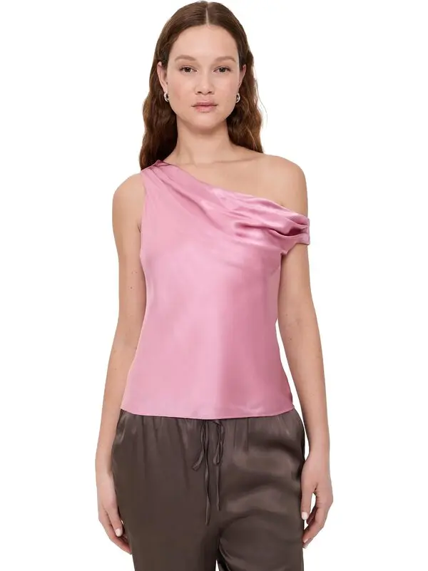 Cami Nyc Kayo Silk Top - Rosebud