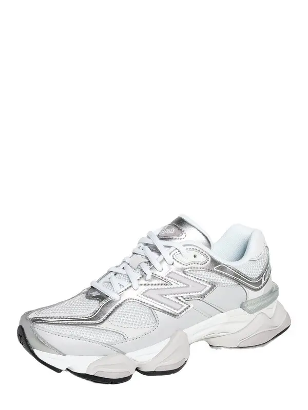 NEW BALANCE 9060 Lace-up Sneakers - Grey/grey