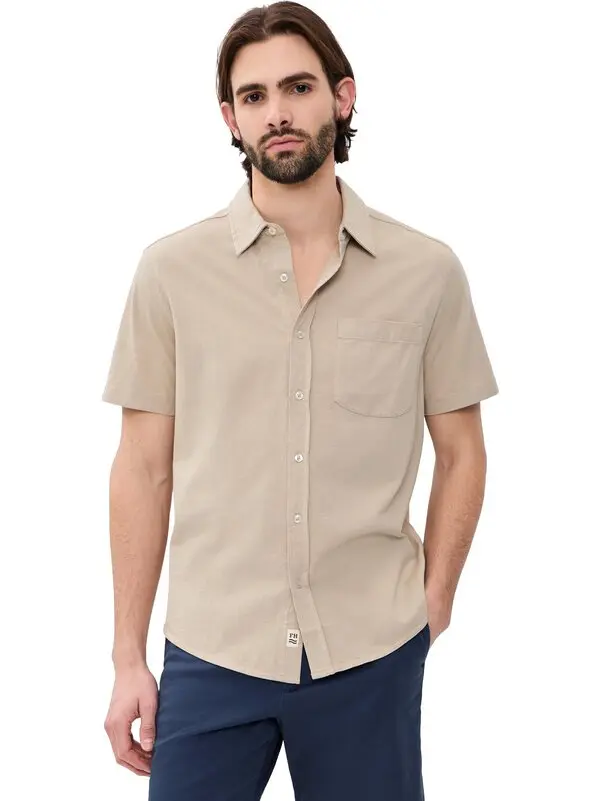 FAIR HARBOR The Saltaire Short Sleeve Shirt - Shell