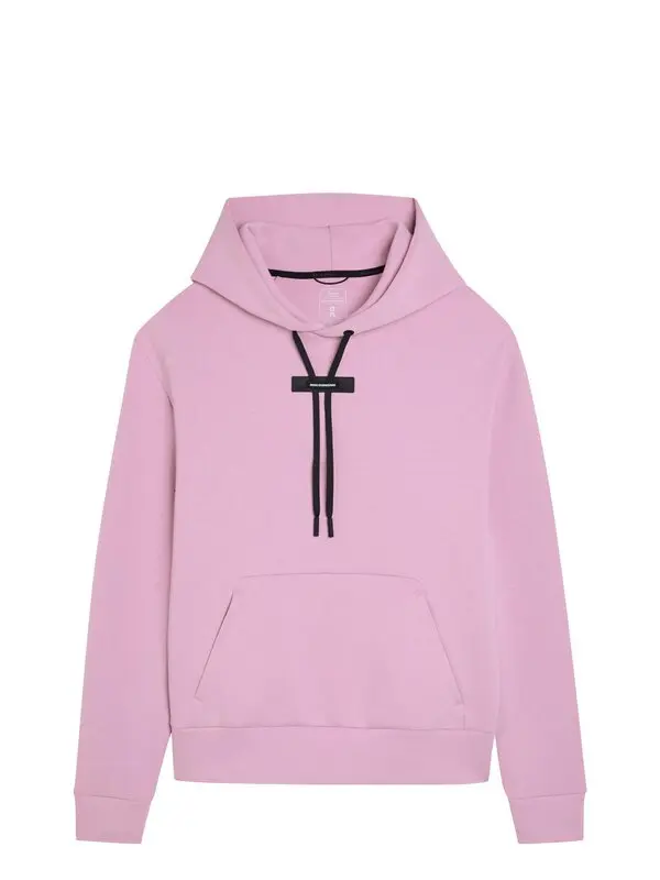 On Hooded Cotton-blend Sweatshirt - Light Purple