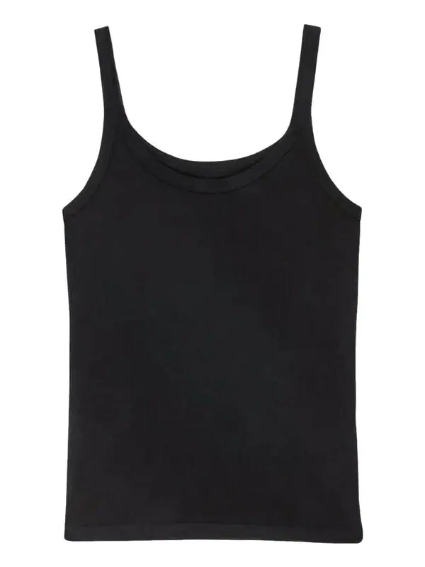 The Great. Tank Top - Black