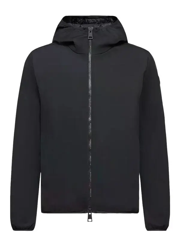 Moncler Hooded Zip Jacket - Black