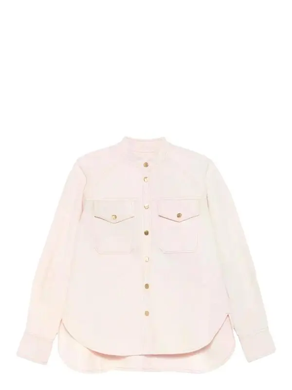 FORTE_FORTE Denim Shirt - Pink