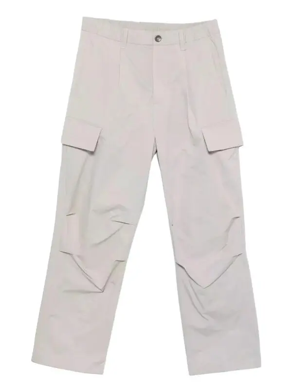 Herno Elasticated-waist Cargo Pants - Grey