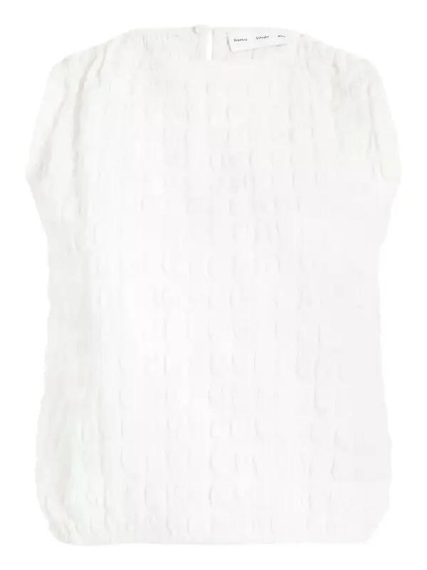 Proenza Schouler White Label Textured Crew-neck Top - Neutrals