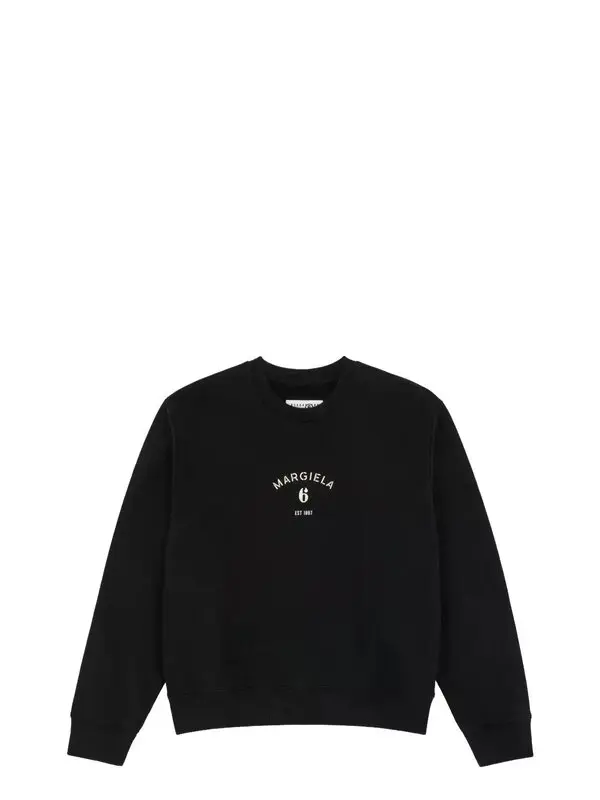 MAISON MARGIELA Logo Sweatshirt - Black