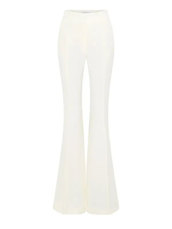 Gabriela Hearst Rhein Flare Pant - Ivory